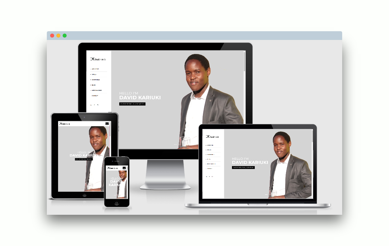 David Kariuki Website | Glowbal Digital